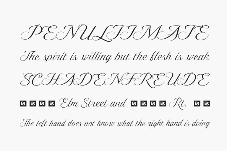 Gold Lines | Fonts Shmonts