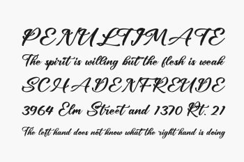 Letterland | Fonts Shmonts