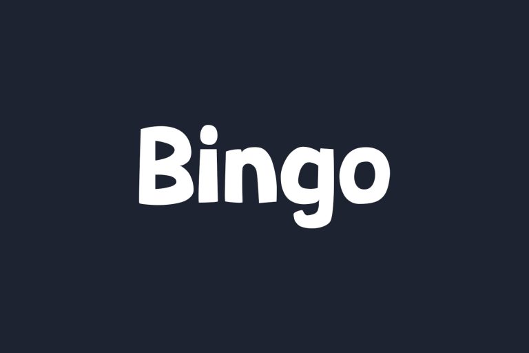 Bingo | Fonts Shmonts