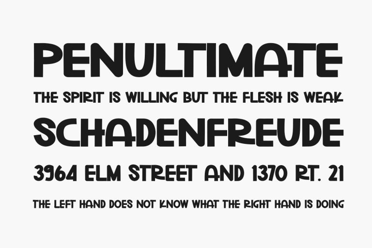 Millionaire | Fonts Shmonts