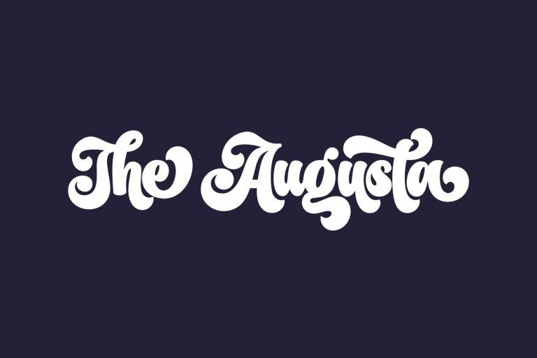 The Augusta | Fonts Shmonts