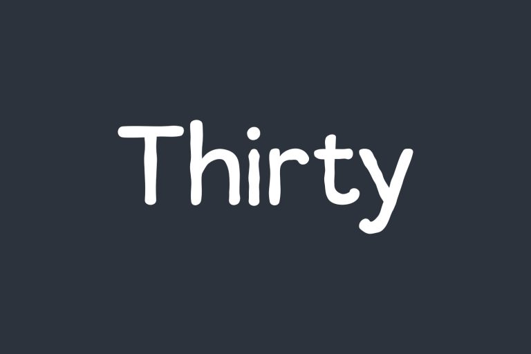 thirty-script-free-font-01 | Fonts Shmonts