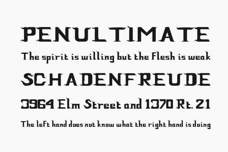 Wayang | Fonts Shmonts