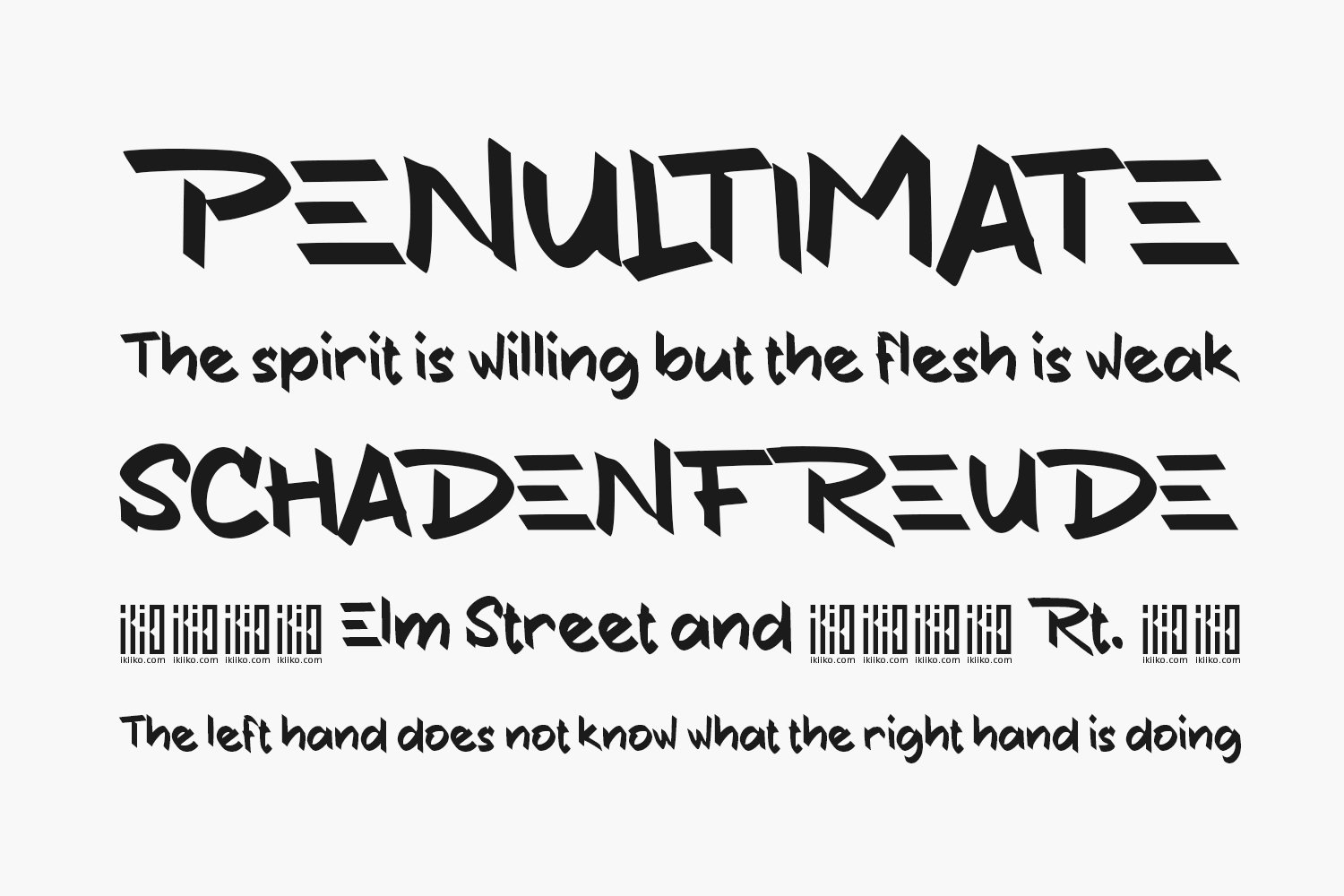 New Kids Crew | Fonts Shmonts