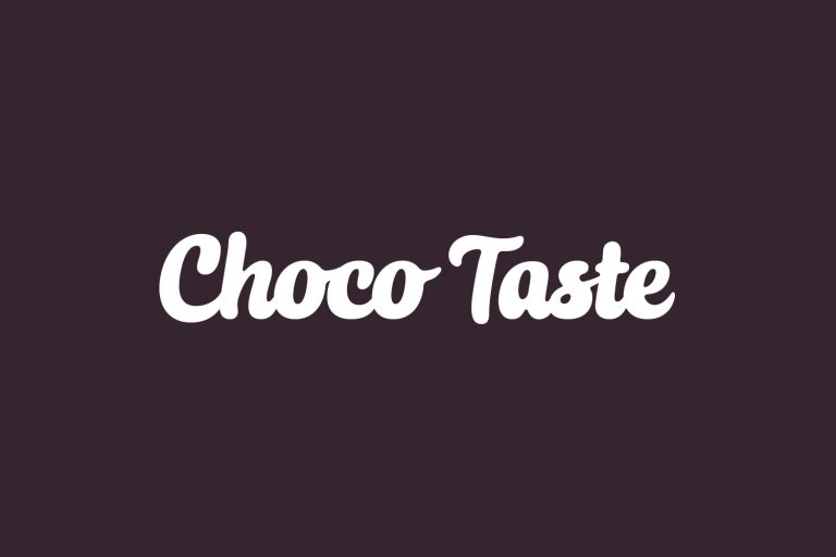 Choco Taste Free Font | Fonts Shmonts