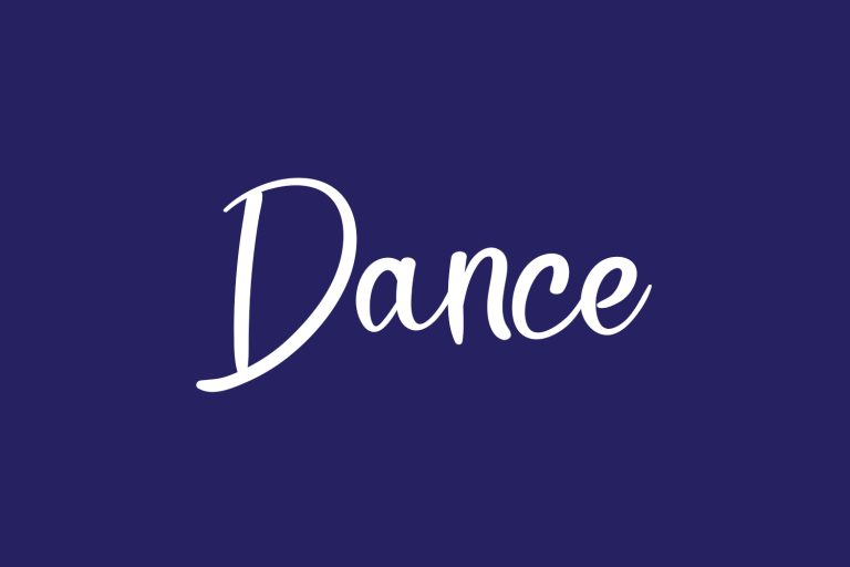 Free Dance Font | Fonts Shmonts