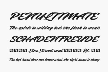 Awesome Script Free Font | Fonts Shmonts