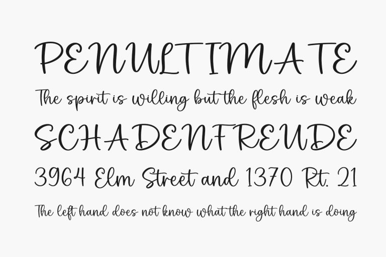 Free Willow Font | Fonts Shmonts