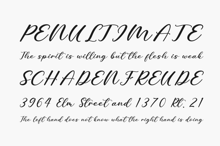Cathalia Free Font | Beautiful Script for Wedding Invitations & Logos